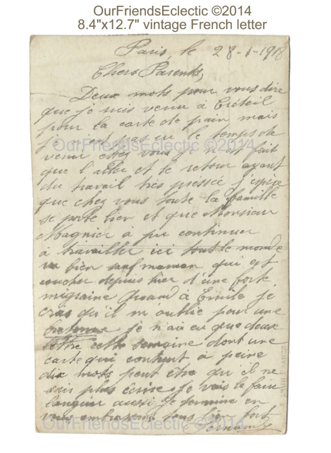 Digital Download,printable Script,french Script Writing,vintage Letter ...