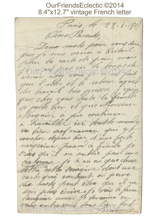 Vintage French Script Font