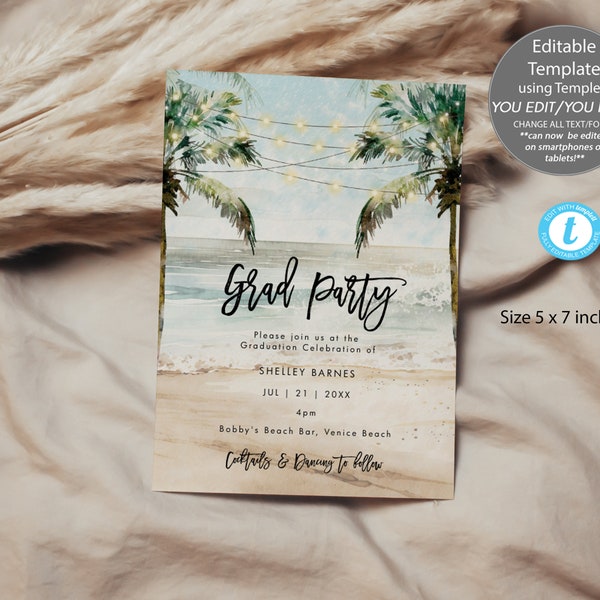 Beach Graduation - Etsy