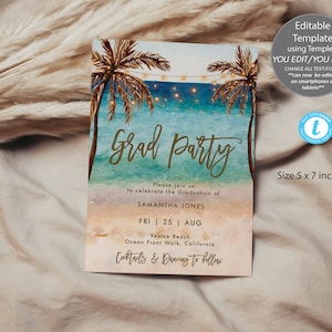 Beach Graduation - Etsy