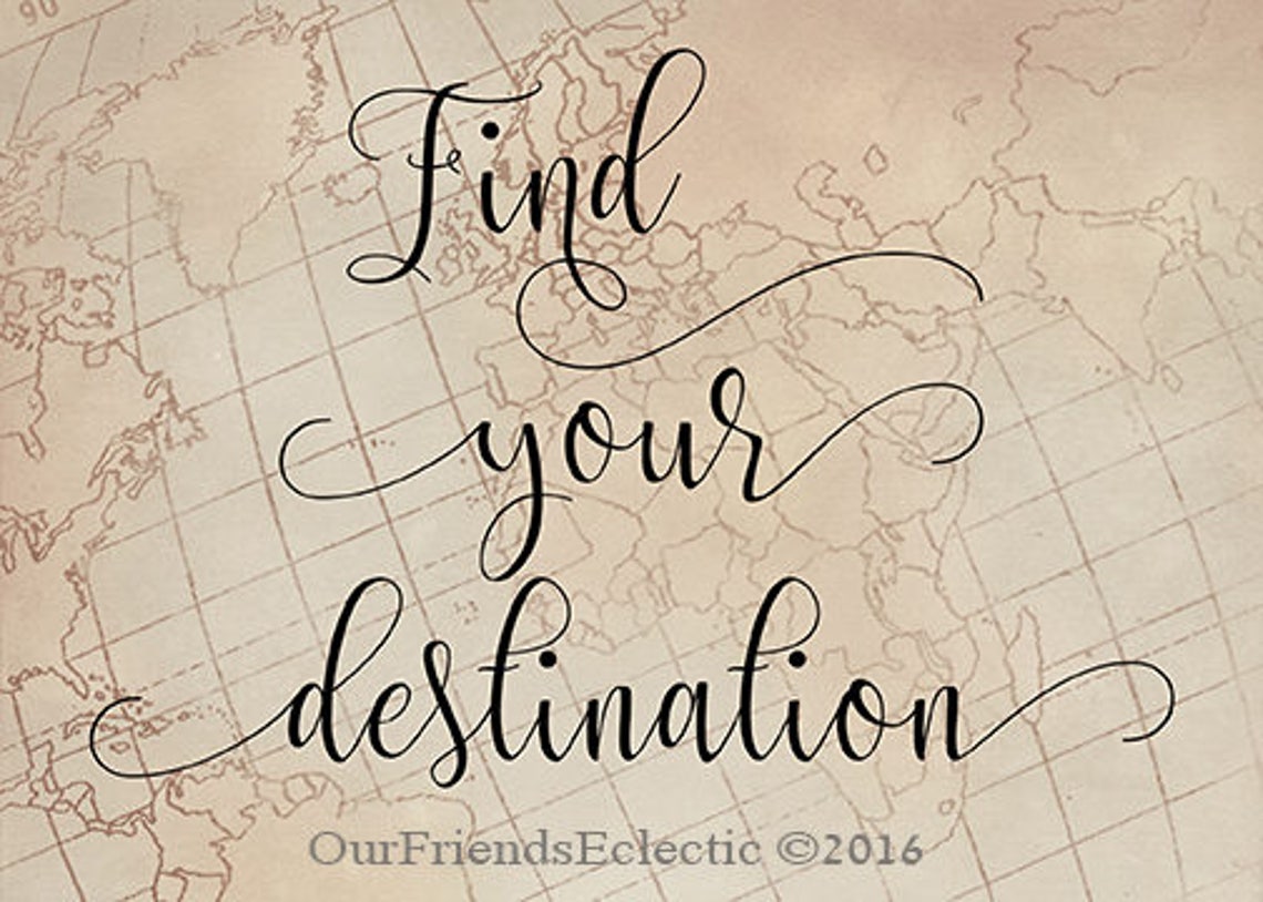 Find Your Destination Sign Digital Wedding Sign Printable - Etsy UK