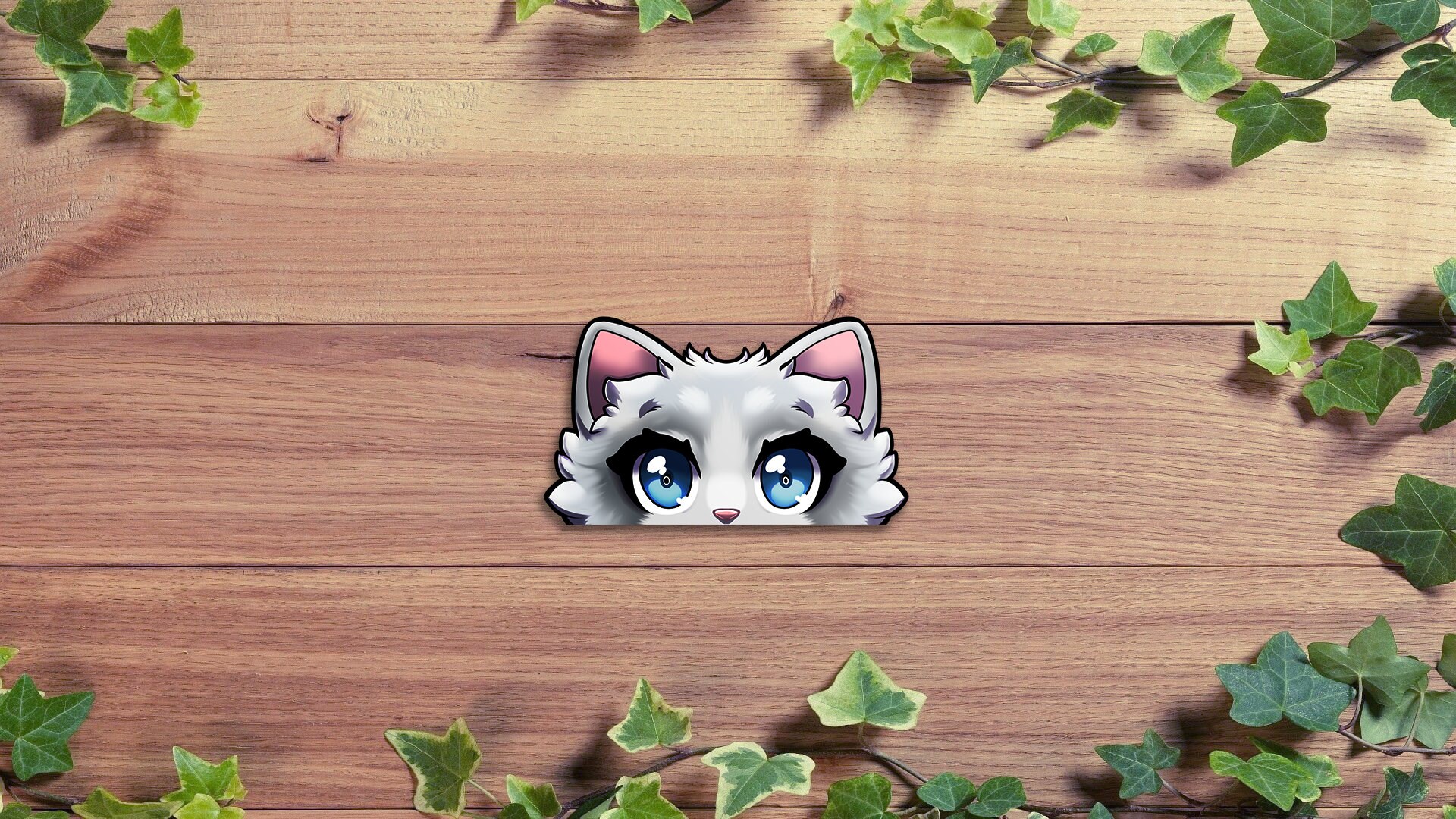 Cute Ragdoll Cat Peeker Sticker Cat Peeker Sticker Ragdoll - Etsy
