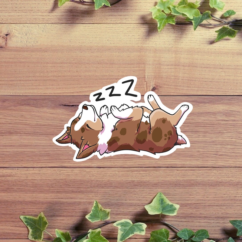 Aussie Red Merle Sticker - Etsy