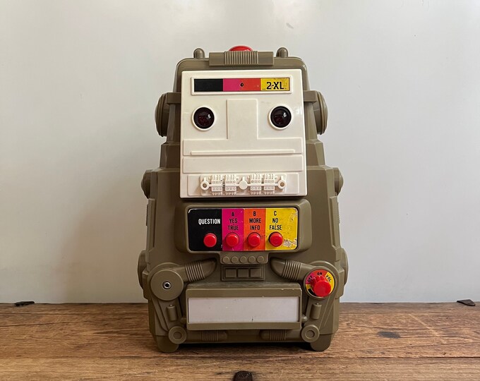 Vintage MEGO Toy 2-XL Talking Robot 8 Track Player Circa 1978 With ...