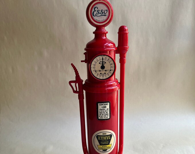 Vintage Esso Ethyl Gas Pump Telephone Circa 1984 by Synanon, Red Phone ...