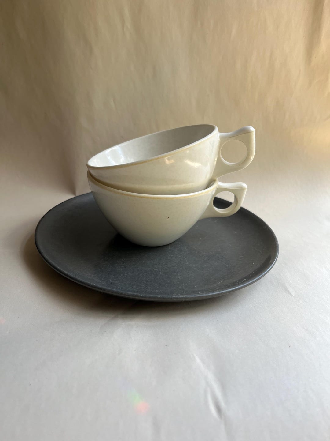 Vintage Melmac Branchell Tea Cups Set and Plate, Melamine Dishware - Etsy