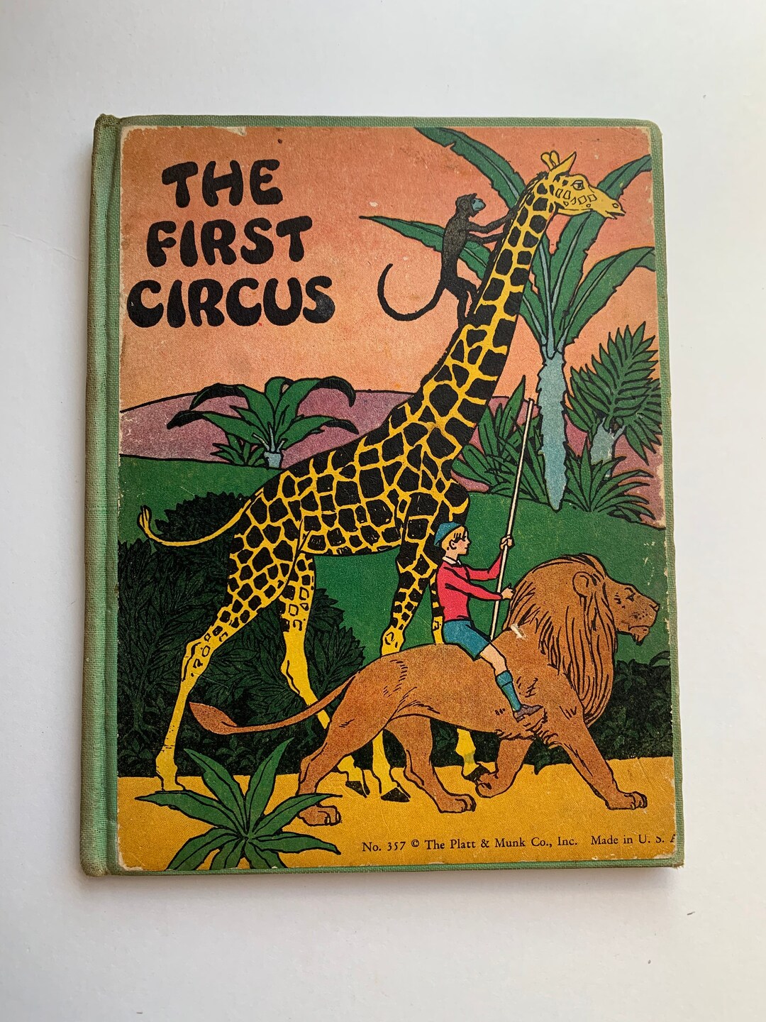 The First Circus by Fanny Burgheim Hardcover Book Platt & Munk No 357 ...