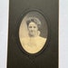 Antique Victorian Women Jessie Snow Portrait With Embossed Oval Matte ...