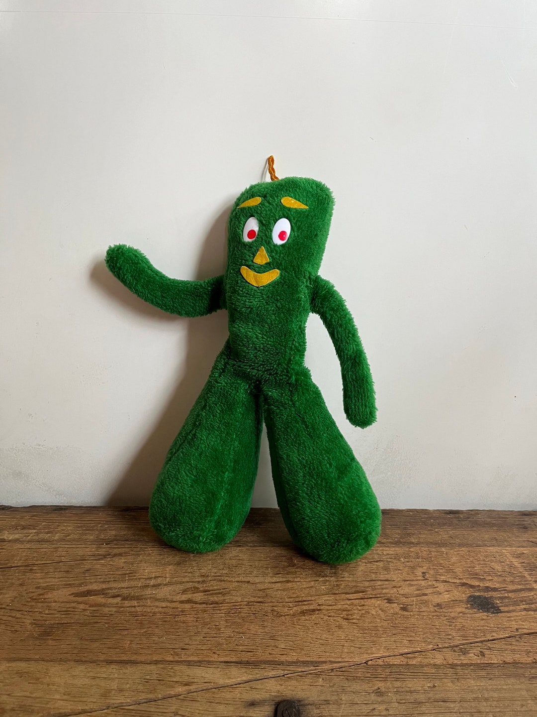 Vintage Plush Gumby Doll, Gumby Adventures, Pee Weeks Playhouse - Etsy