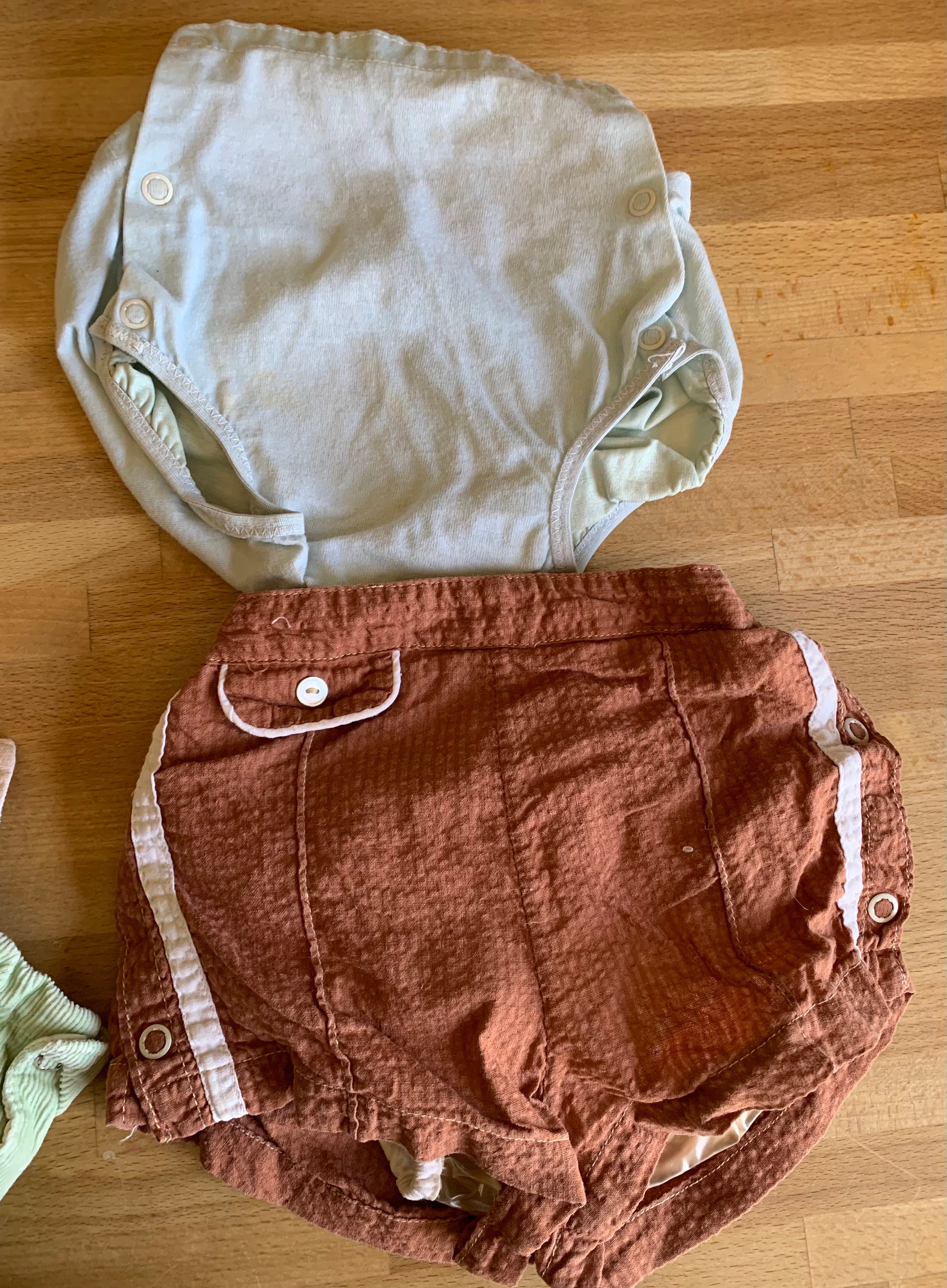 Vintage Cloth Baby Diapers and Vinyl Bloomers Midcentury Baby | Etsy