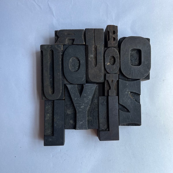 Antique Printers Letter - Etsy