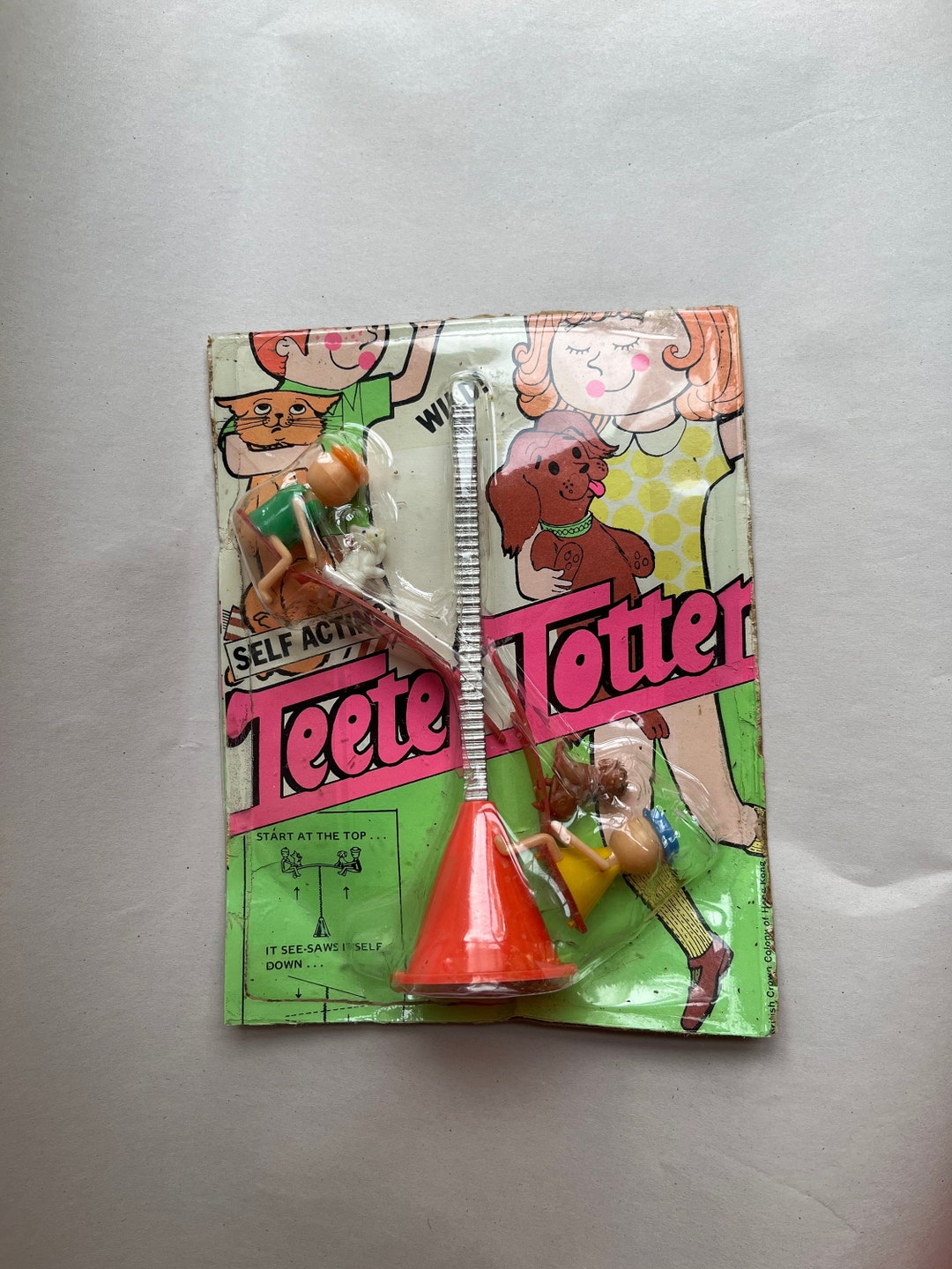Vintage Teeter Totter Retro 60s Toy in Original Packaging - Etsy