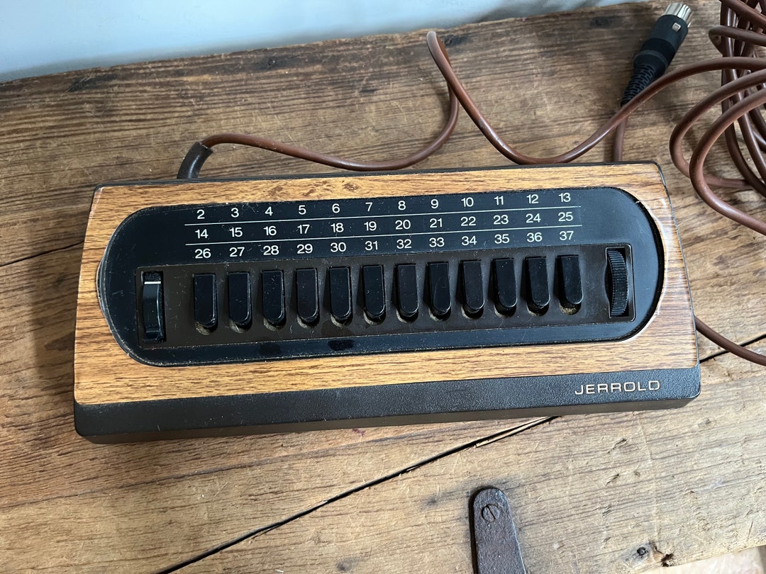 Vintage Jerrold Cable Converter Switch Box Early TV - Etsy
