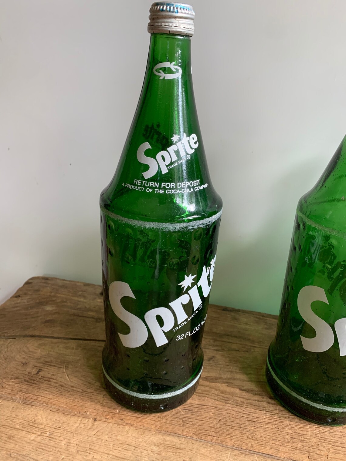 Vintage 32 Oz Glass Sprite Bottle National Monument and Parks | Etsy