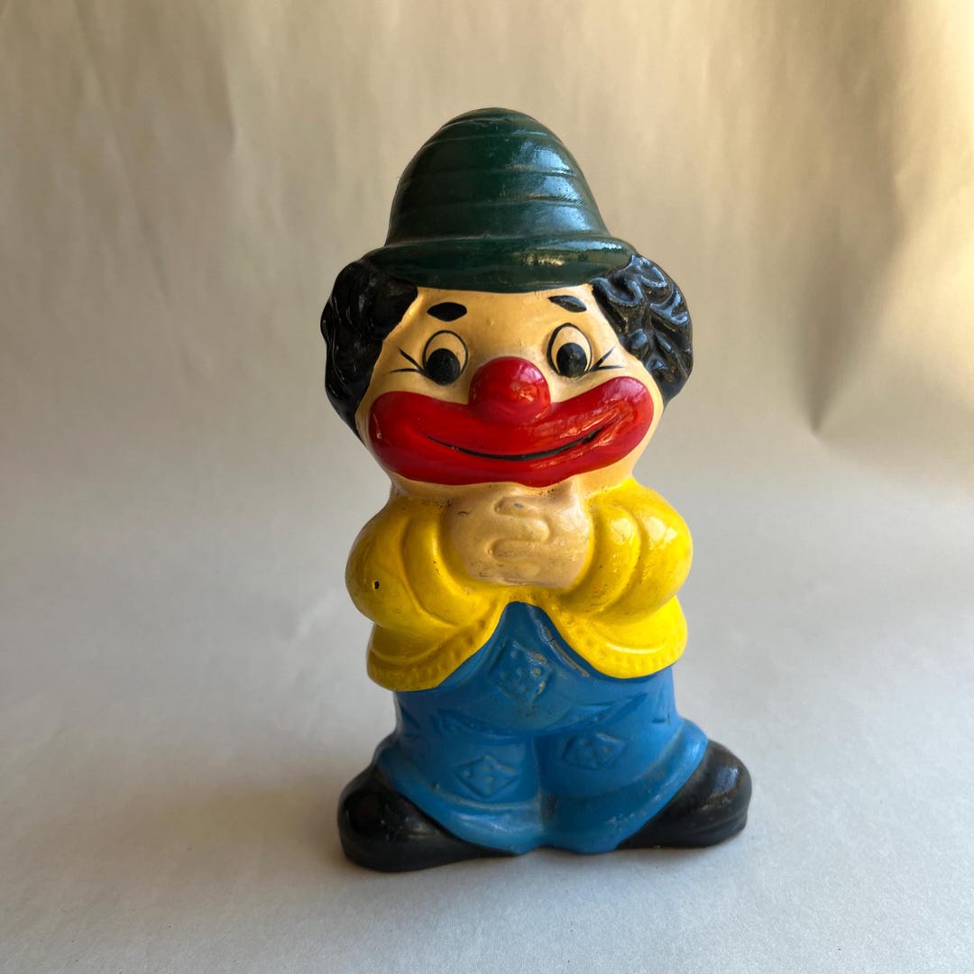 Vintage Happy Clown Coin Banks, Retro Clown Coin Bank, Hobo Tramp Clown ...