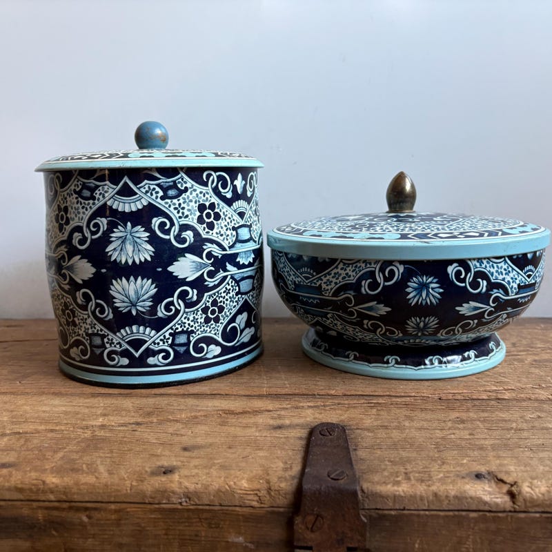 Daher Tin Blue - Etsy