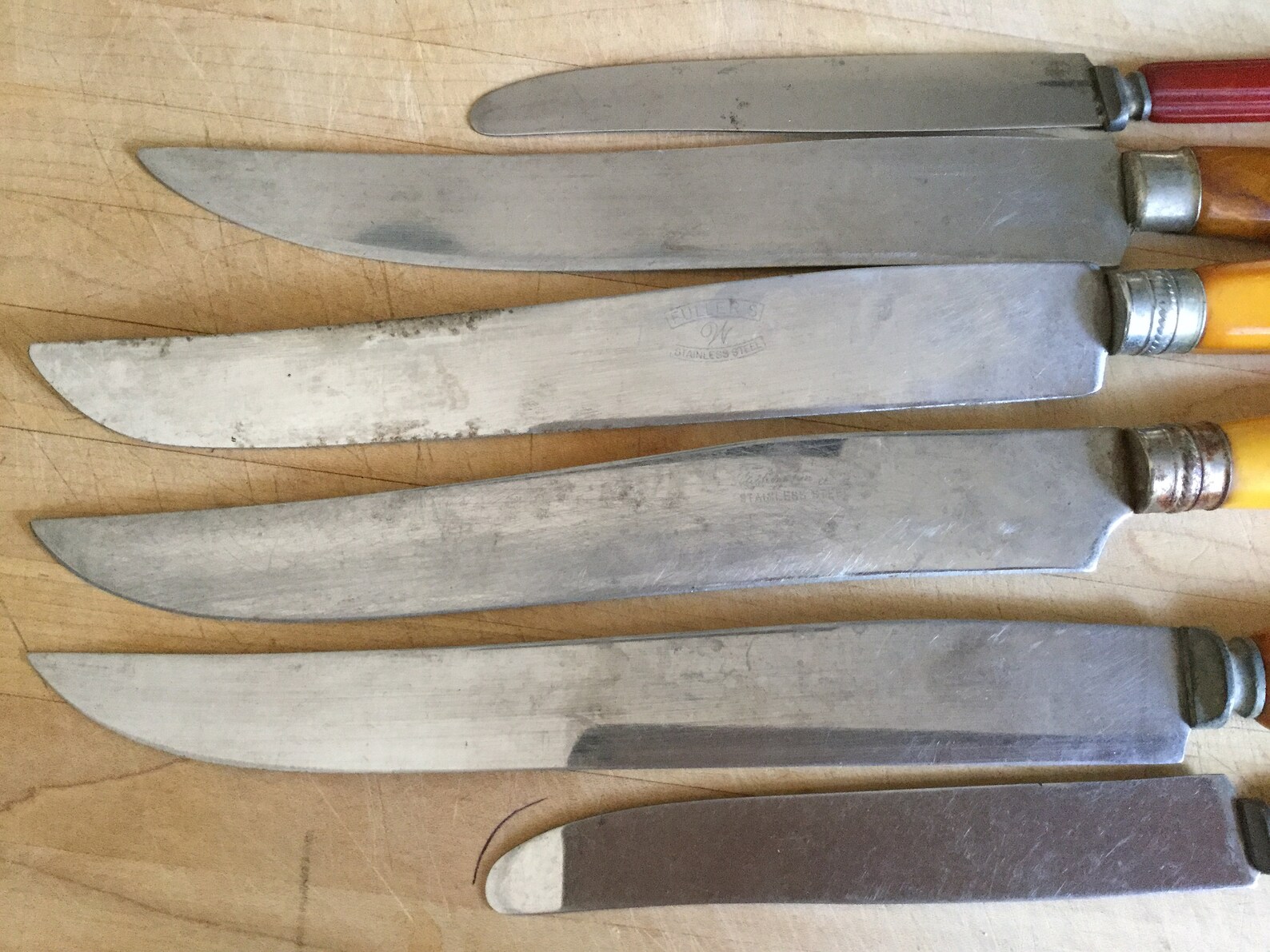 Bakelite Kitchen Utensils Knife Set Mix Lot Cherry - Etsy