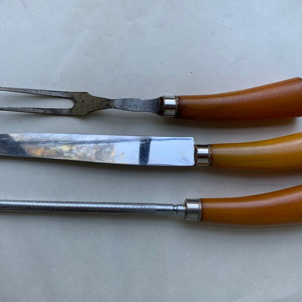 Meat Carving Set - Etsy