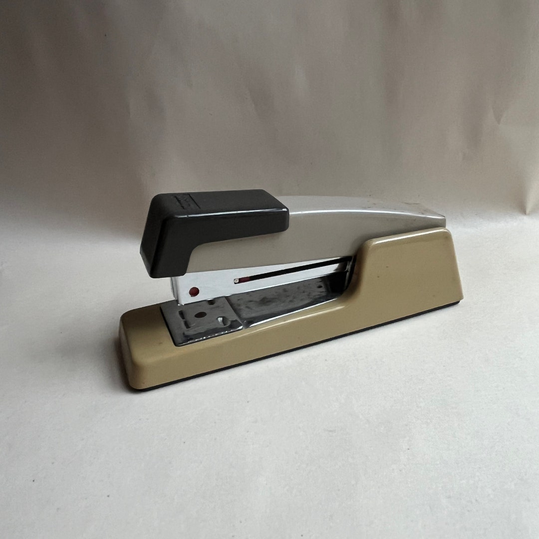 Vintage Bostitch Standard Paper Stapler Model No. B400, Tan and Brown ...