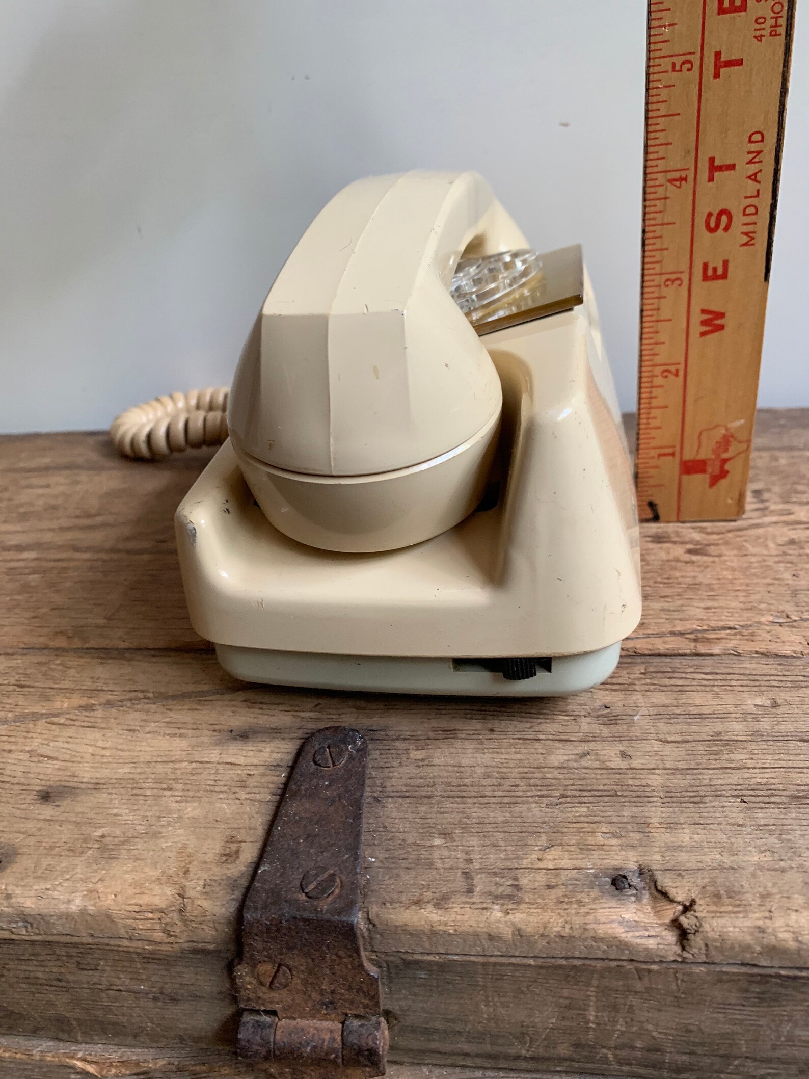 Vintage Starlite Rotary Dial Telephone in Almond by AE - Etsy