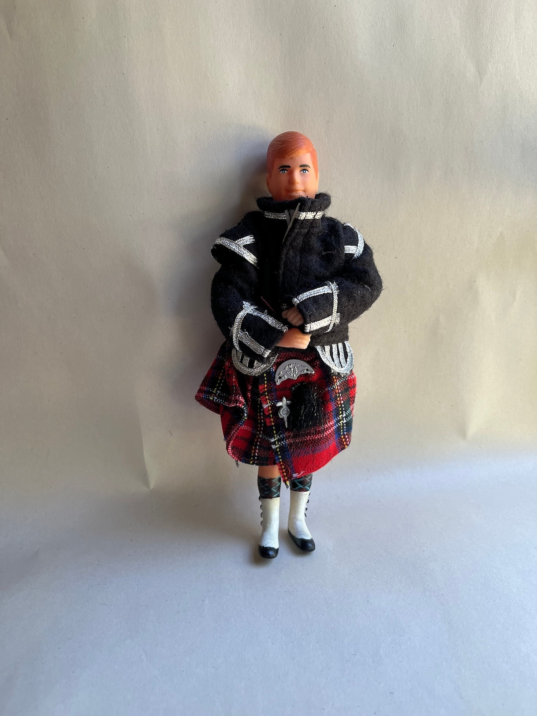 Vintage Scottish Laird Doll, Scotland Souvenir Toy Winter Doll - Etsy