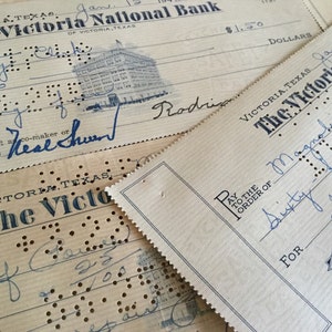 The Victoria National Check Victoria Texas Void - Etsy
