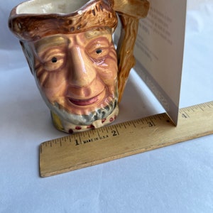 Vintage Mini Toby Face Mug, Old Man Face Mug - Etsy