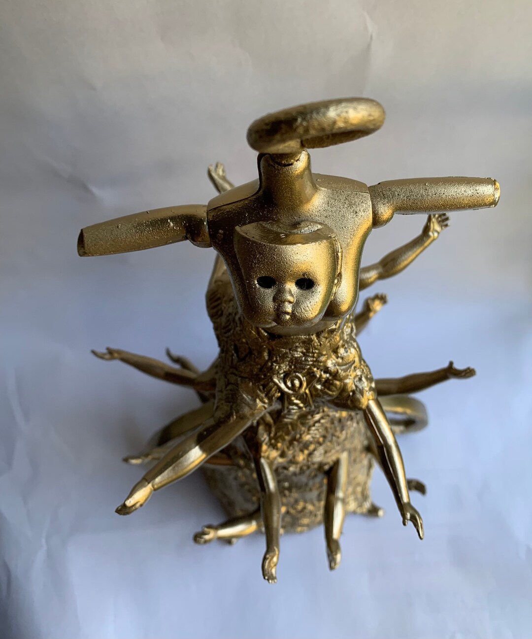 Helping Hands Found Object Sculpture by Candiland Art - Etsy