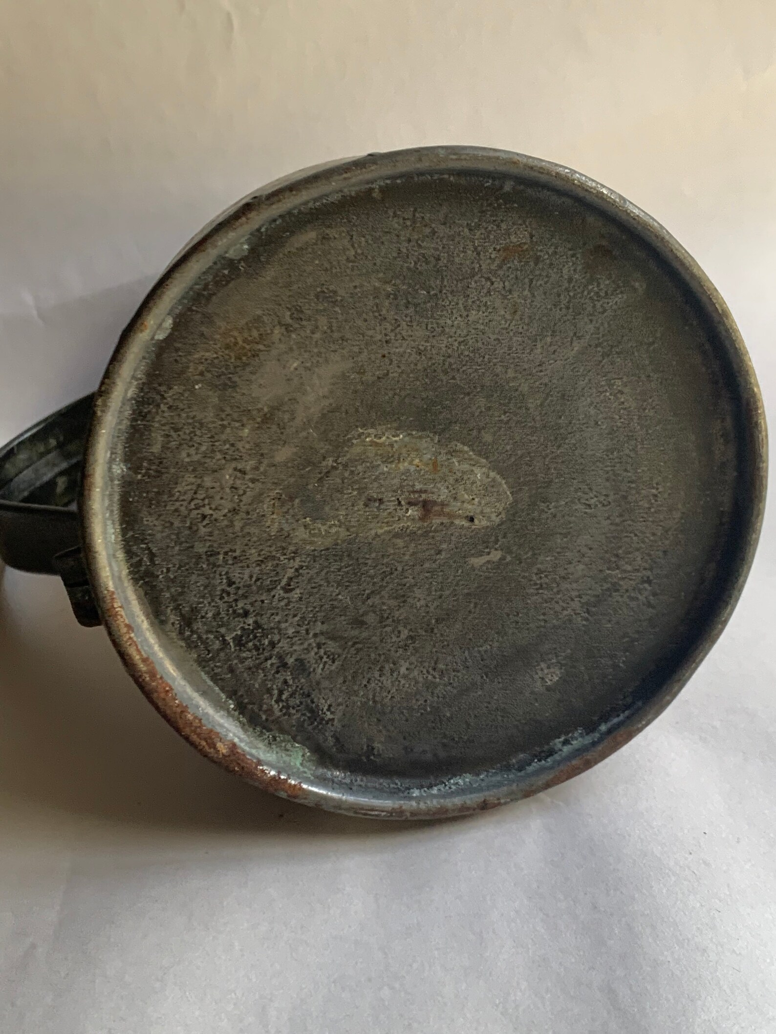 Antique Tin Tankard With Hinged Lid Tappit Hen Colonial - Etsy