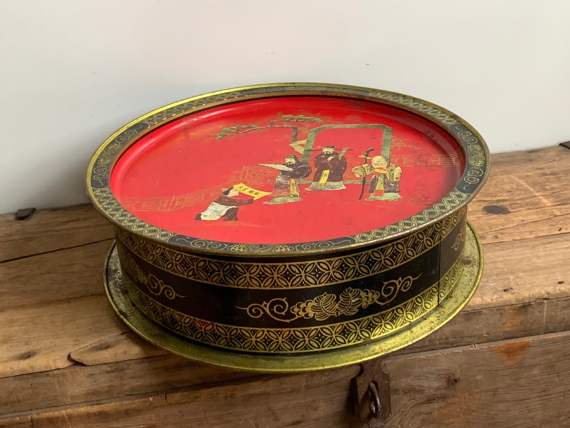 Vintage Chinese Tang Dynasty Sunshine Biscuit Two-sided | Etsy