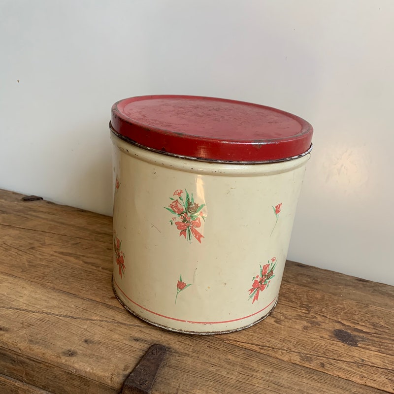 Floral Tin - Etsy