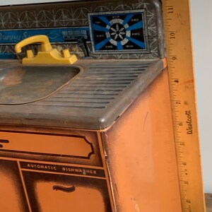 Vintage Sunny Suzy Tin Toy Kitchen Sink by Wolverine Toy Company ...