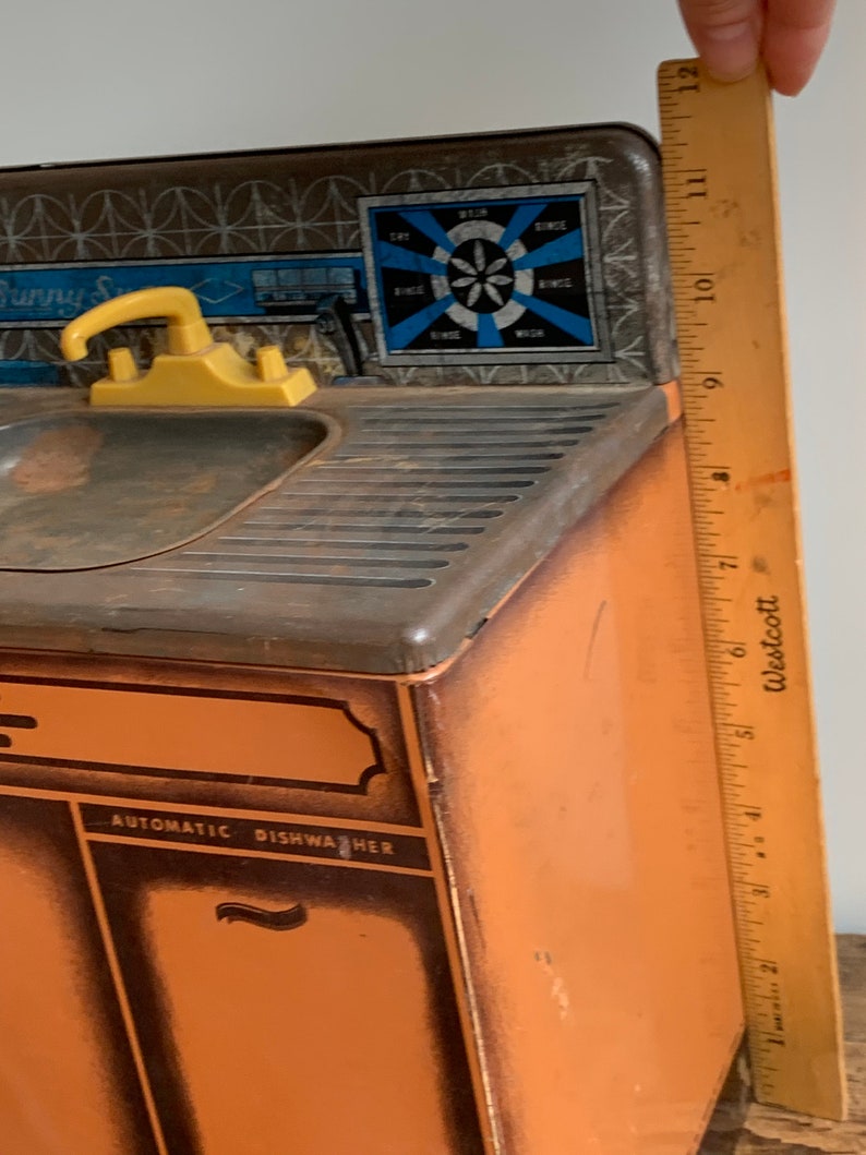 Vintage Sunny Suzy Tin Toy Kitchen Sink by Wolverine Toy - Etsy