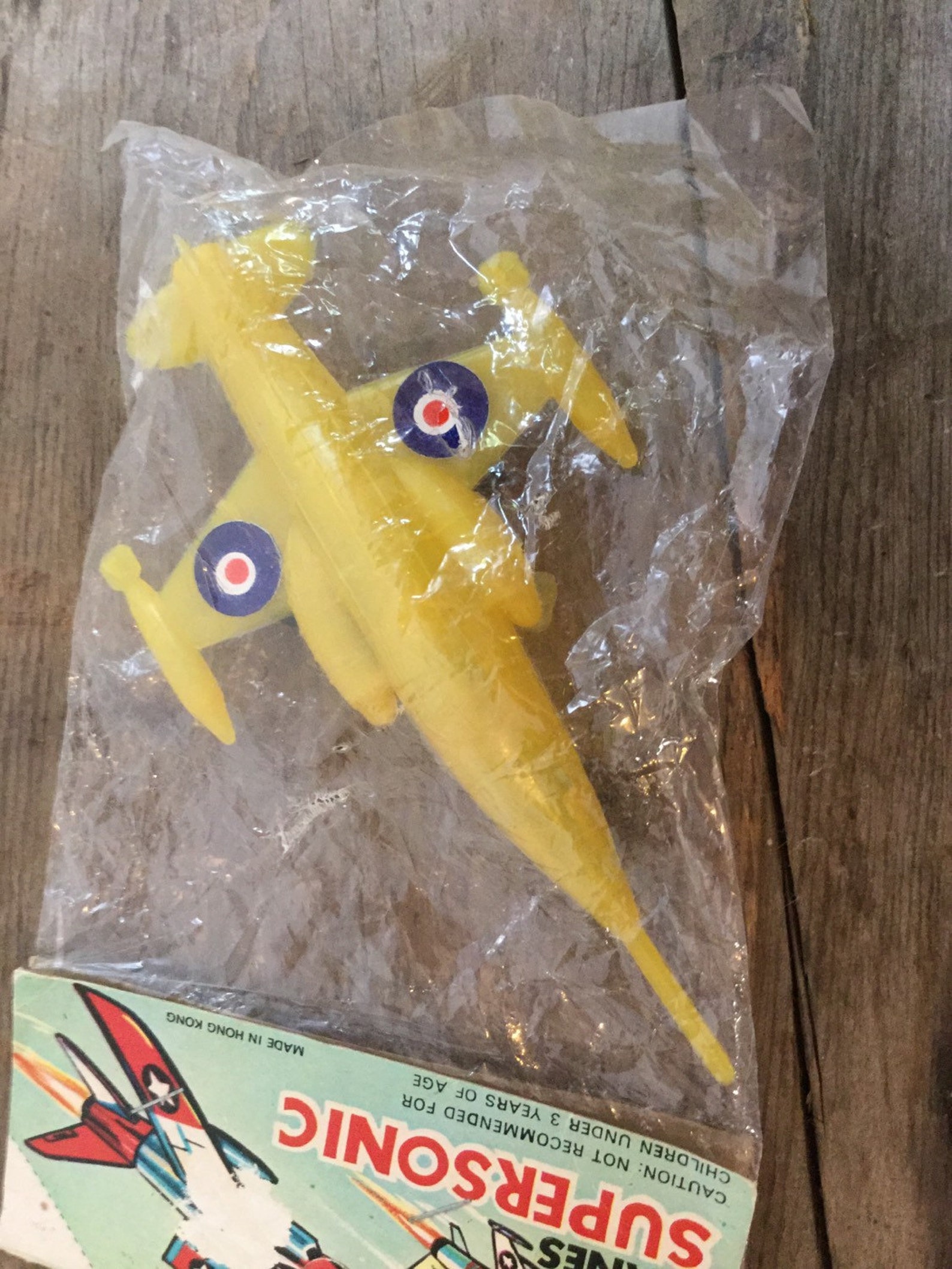 Super Sonic Jet Plane Plastic Toy - Etsy
