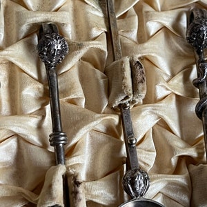 Antique Italian Renaissance Style Mythical Figural Demitasse Spoon Set ...