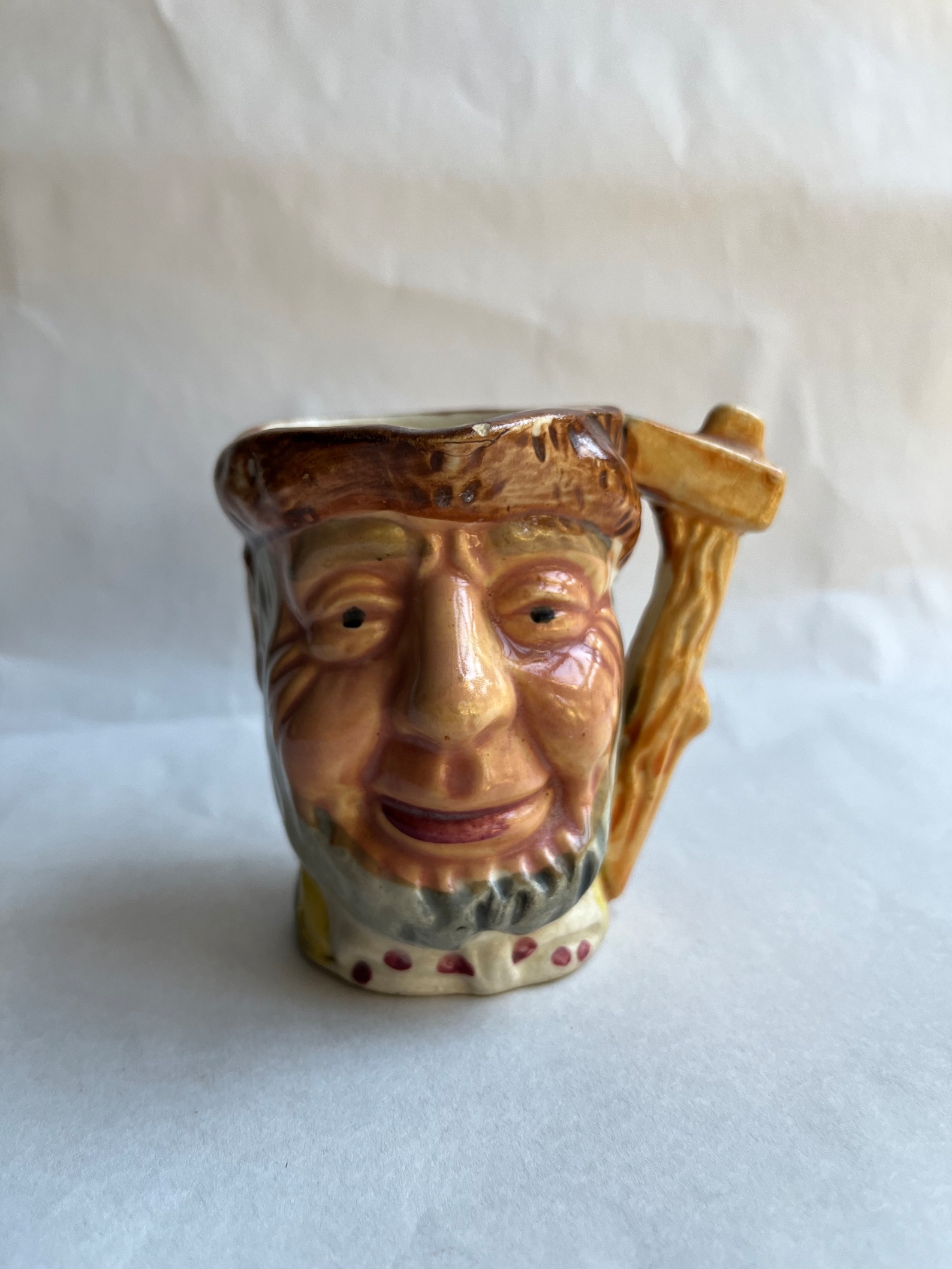 Vintage Mini Toby Face Mug Old Man Face Mug - Etsy