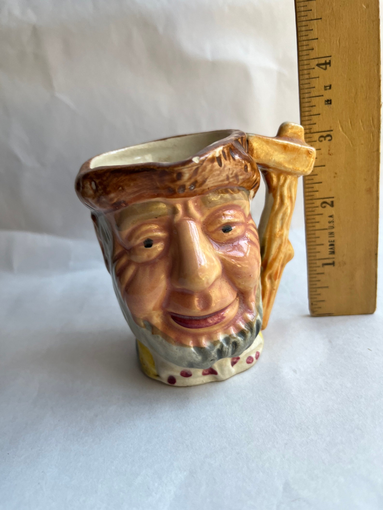 Vintage Mini Toby Face Mug Old Man Face Mug - Etsy