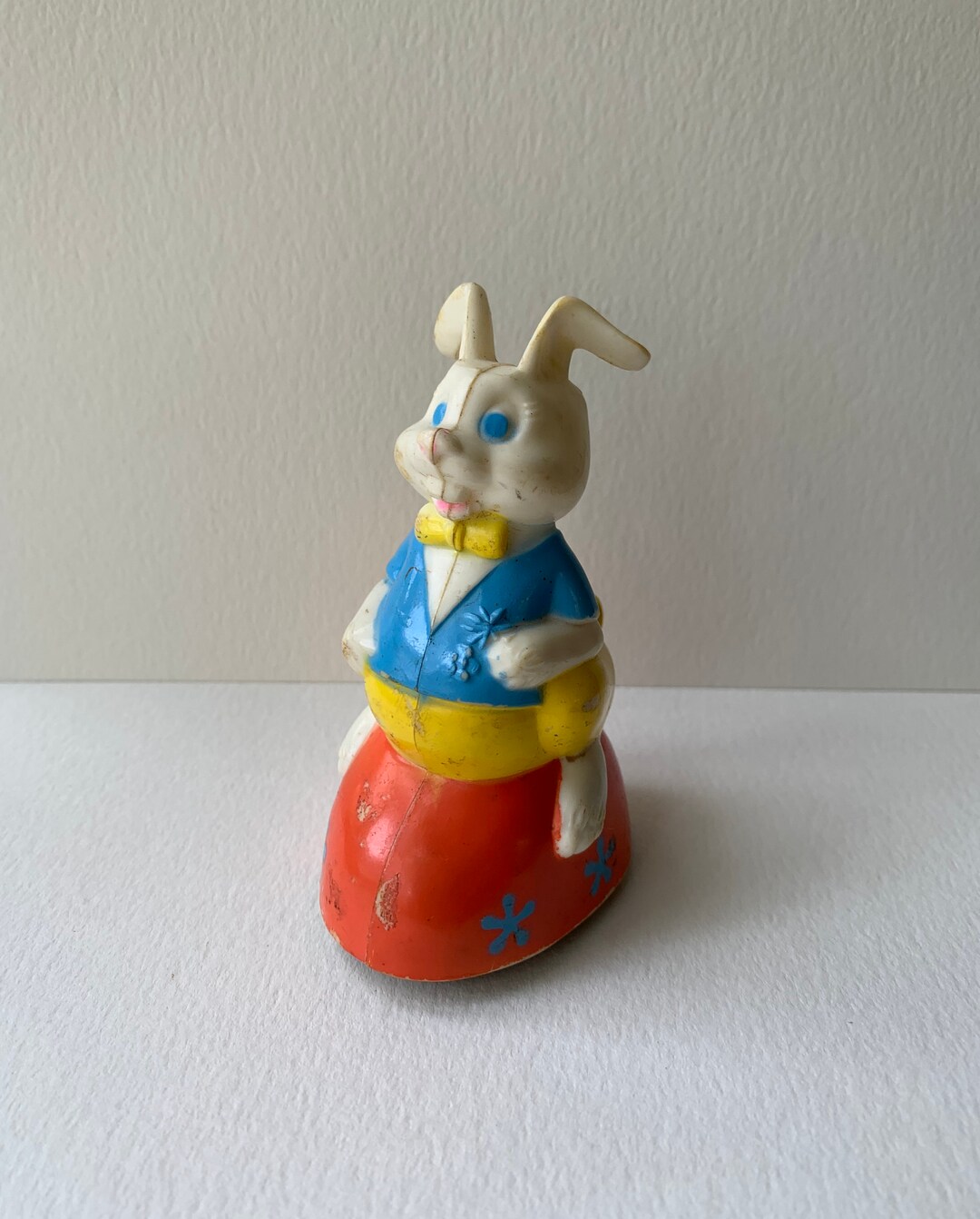 Vintage Toy Easter Bunny Rabbit Friction Toy by Easter Unlimited Hong ...
