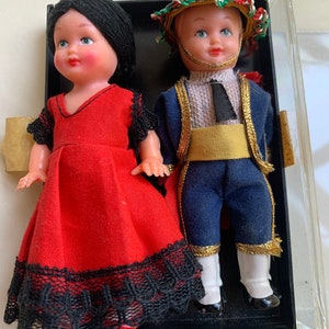 Vintage National Traditional Dress Dolls Japan Scotland Czech England ...