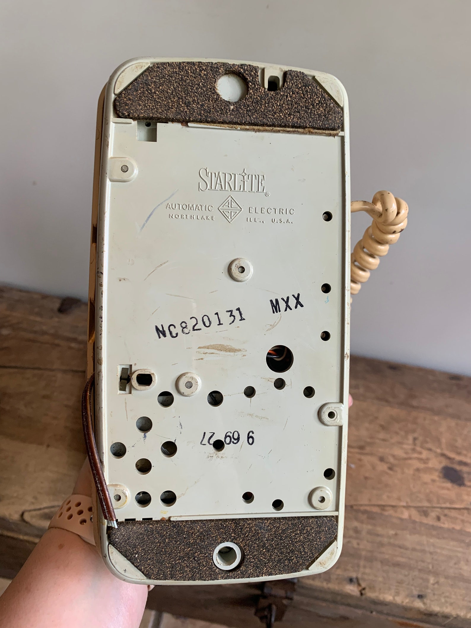Vintage Starlite Rotary Dial Telephone in Almond by AE - Etsy
