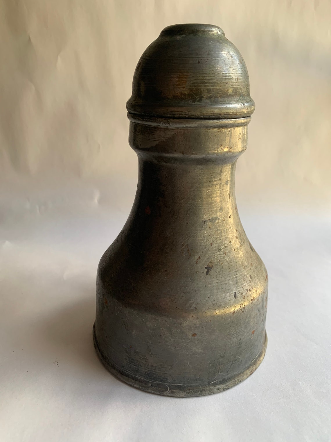 Antique Tin Tankard With Hinged Lid Tappit Hen, Colonial Flagon, Beer ...