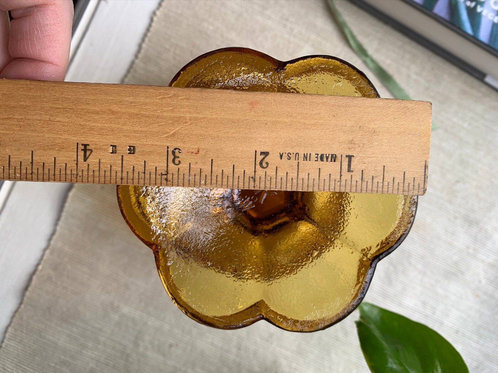 Vintage Amber Glass Compote Dish by Kemple Martec Footed Candy Bowl - Etsy