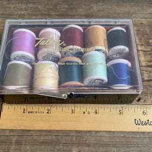 Vintage Talon Polyplus Thread Box With Polyester Thread Spool ...