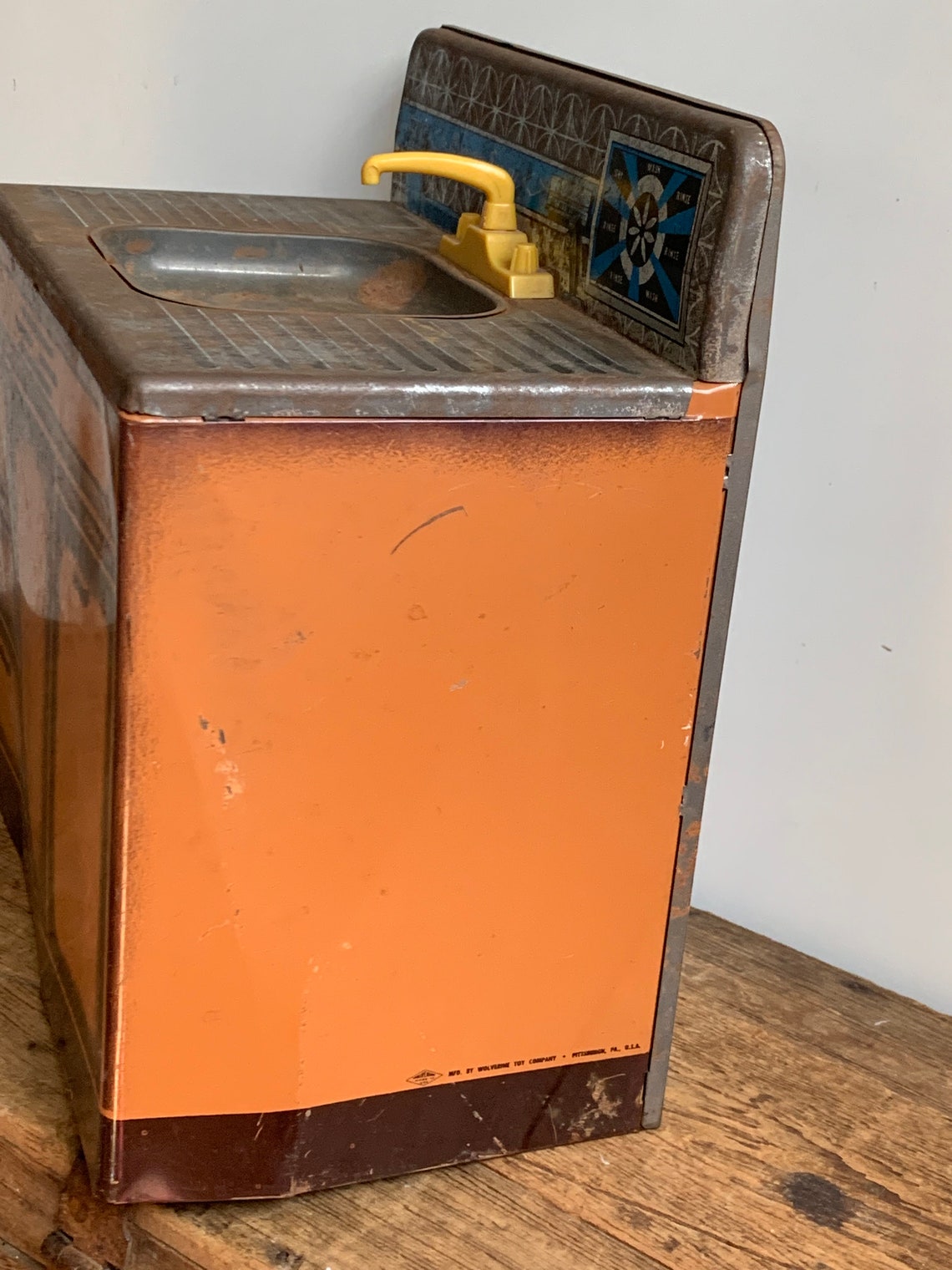 Vintage Sunny Suzy Tin Toy Kitchen Sink by Wolverine Toy - Etsy