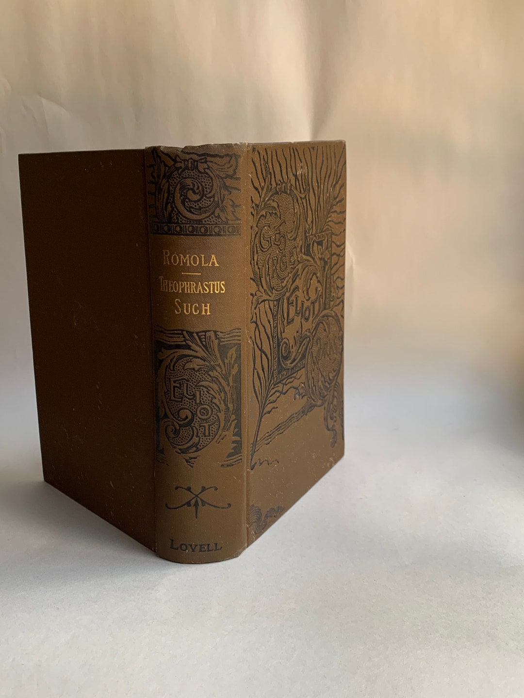George Eliot’s Works Romola Theophrastus Such Antique Hardcover ...