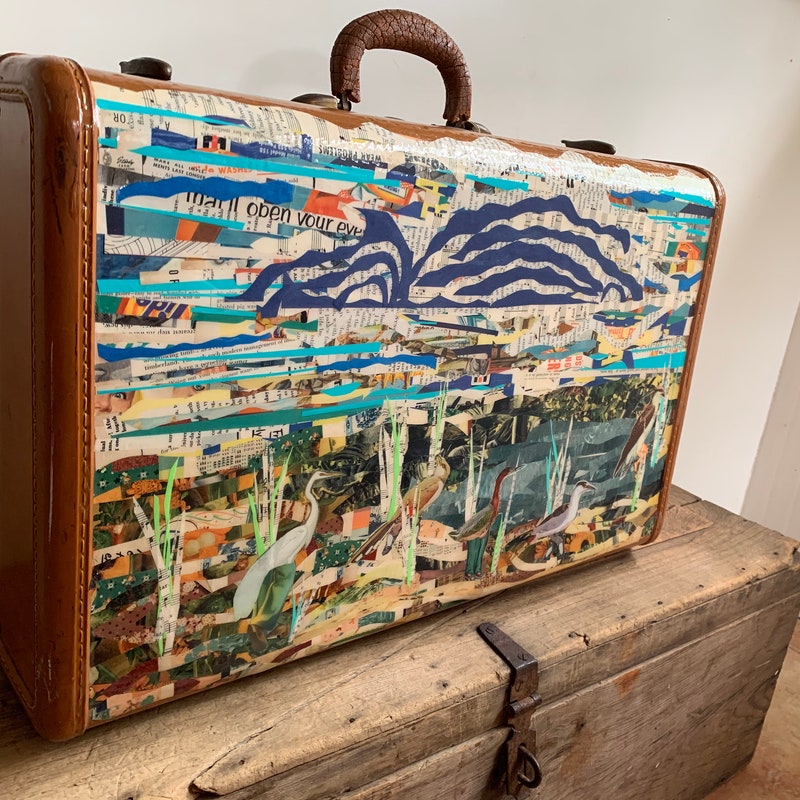 Upcycle Suitcase - Etsy
