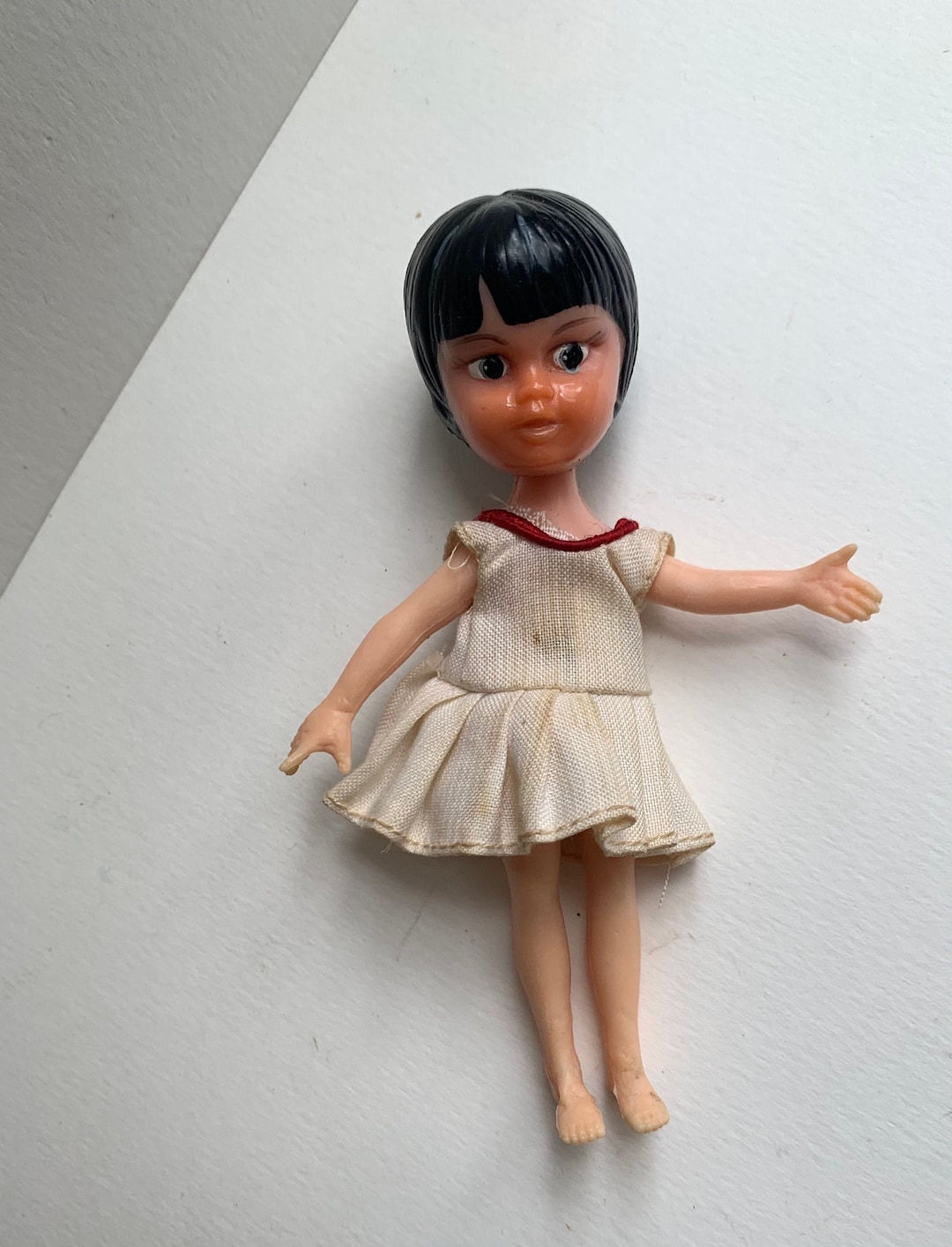 Vintage Miss Merry Miniature Doll - Etsy