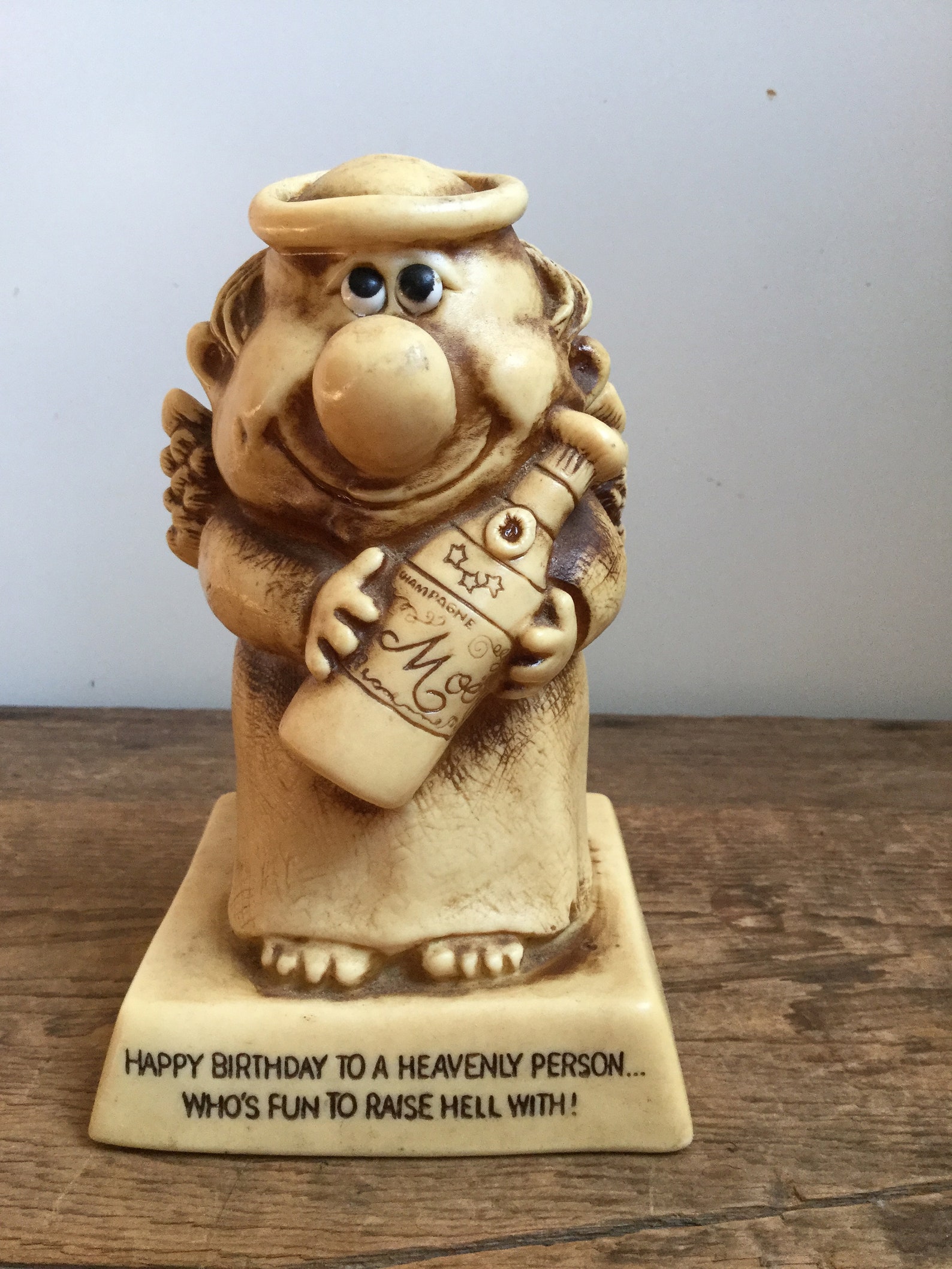 Vintage Happy Birthday Statue Circa 1978 by Russ Berries - Etsy