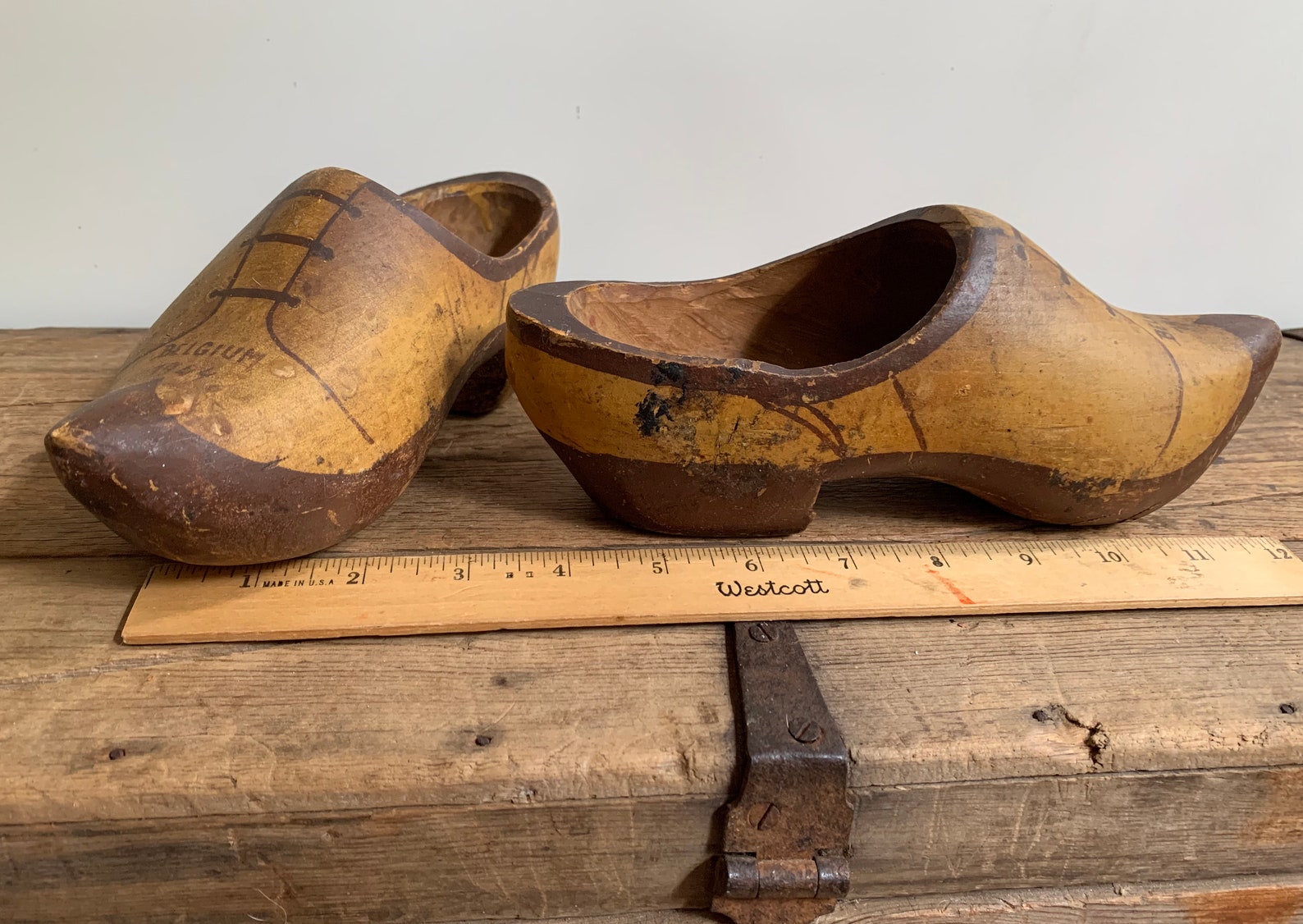 Belgium Wooden Clog Shoes Circa 1944 WW2 - Etsy