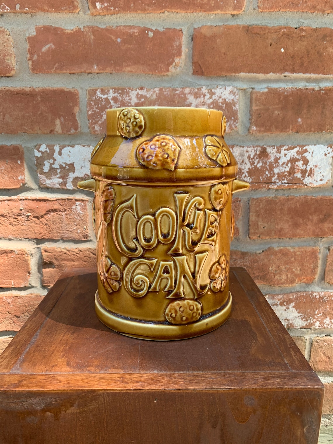 Vintage Cookie Can Cookie Jar Made in Japan Kitchen Storage | Etsy